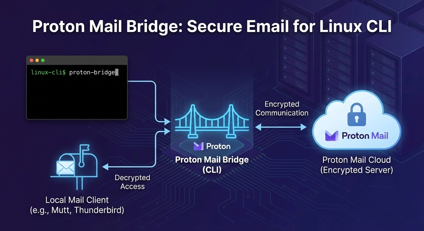 Proton Mail Bridge (Linux, CLI)